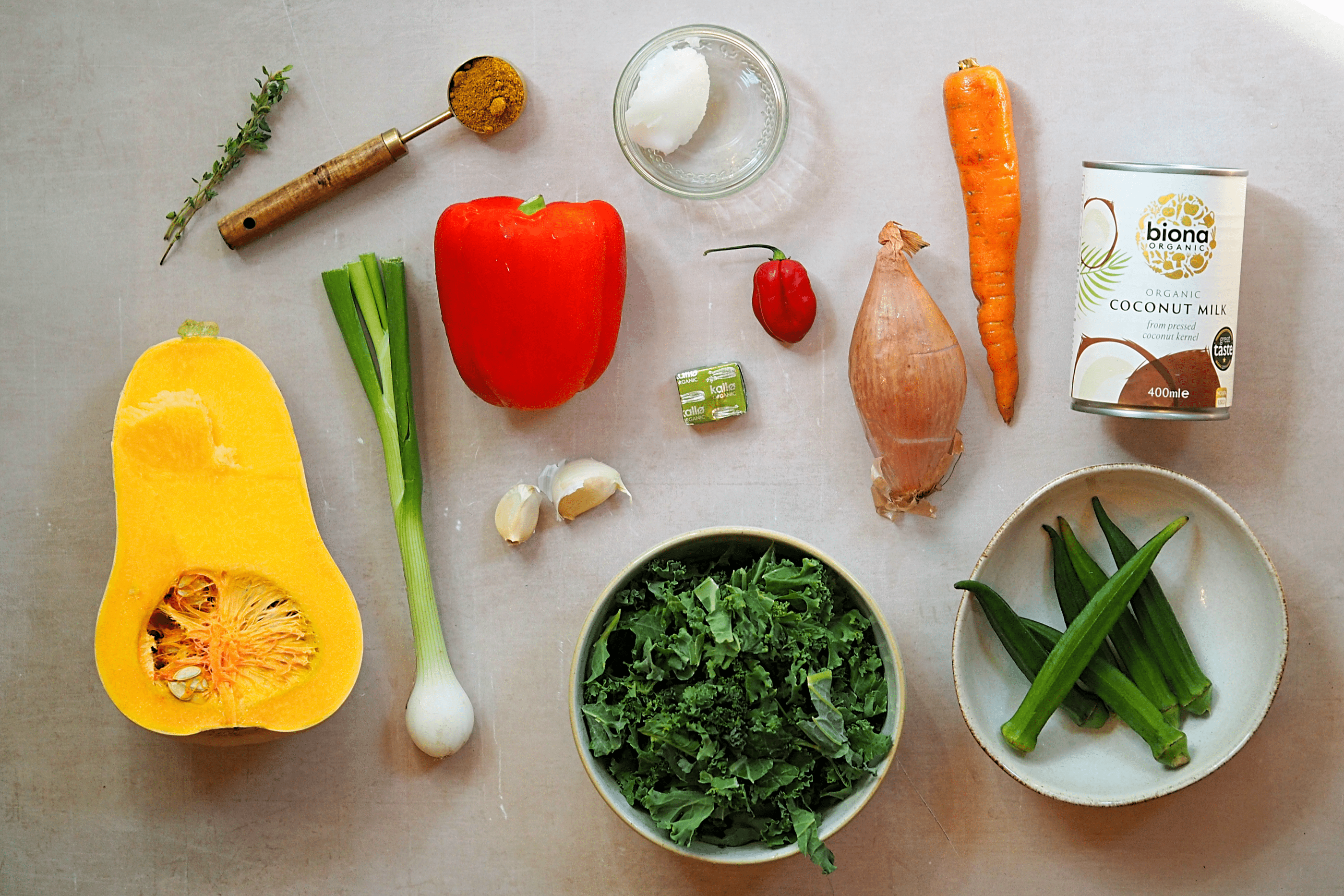 Plant-Based Caribbean Coconut & Squash Curry – But First, Food