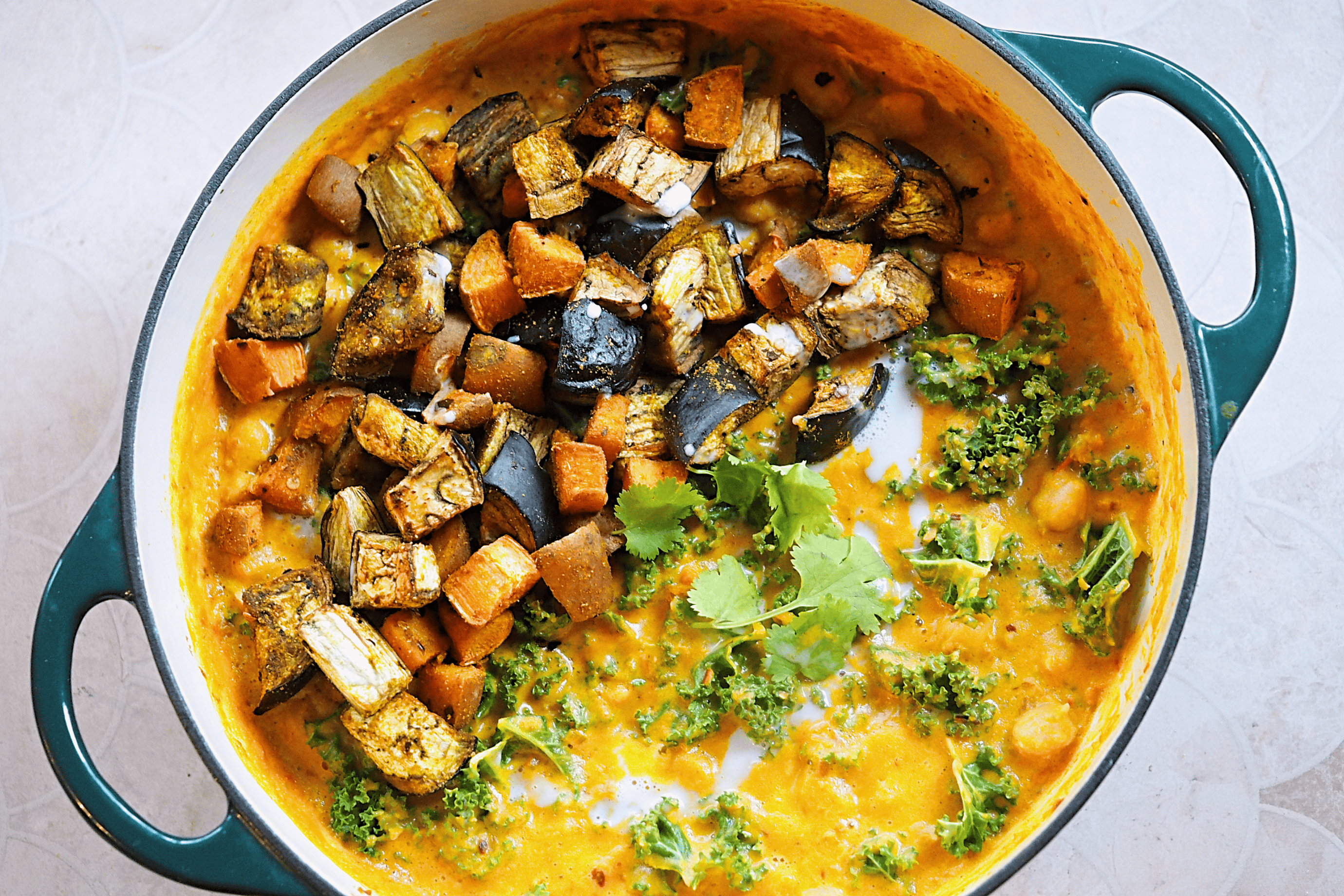 Chickpea, Coconut & Vegetable Curry – But First, Food
